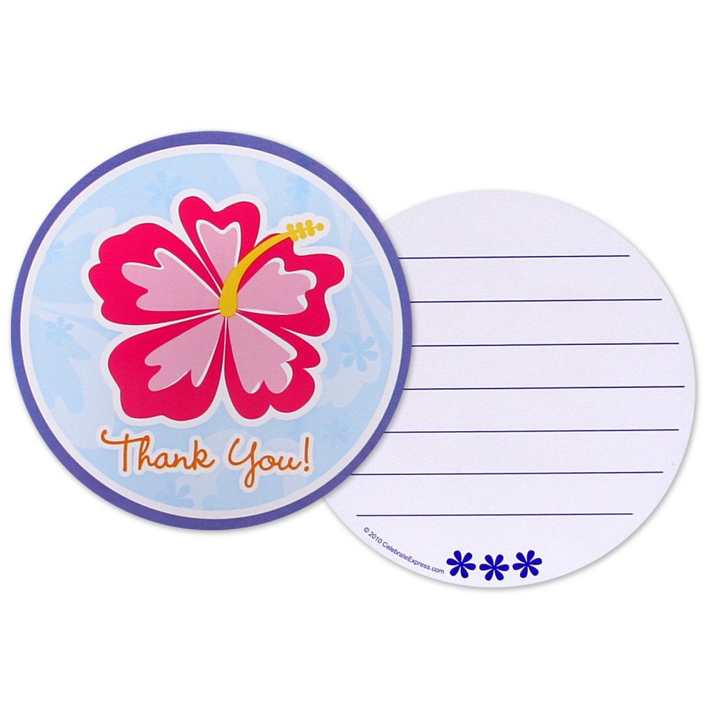Hibiscus Thank You Cards The Party Concierge hibiscus-thank-you-cards-the-party-concierge